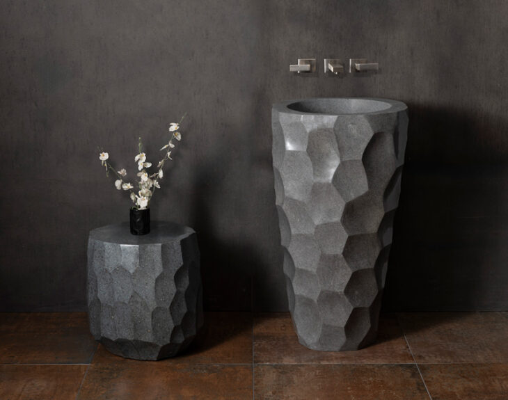 Stone Forest Unveils the Lithic Collection: Sculptural Sinks Carved ...