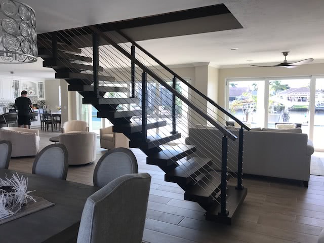 Viewrail FLIGHT Floating Stairs Create Airy Open Space - KB resource