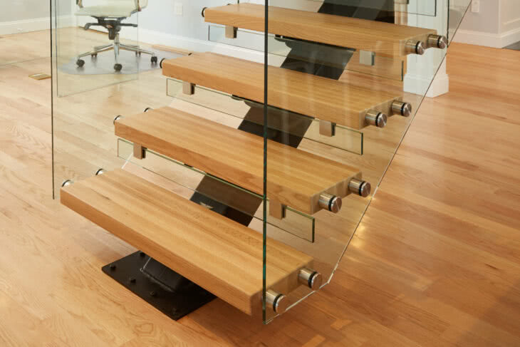 Viewrail FLIGHT Floating Stairs Create Airy Open Space - KB resource