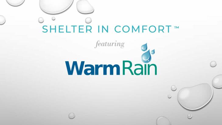 Shelter in Comfort™ featuring Warm Rain - KB resource