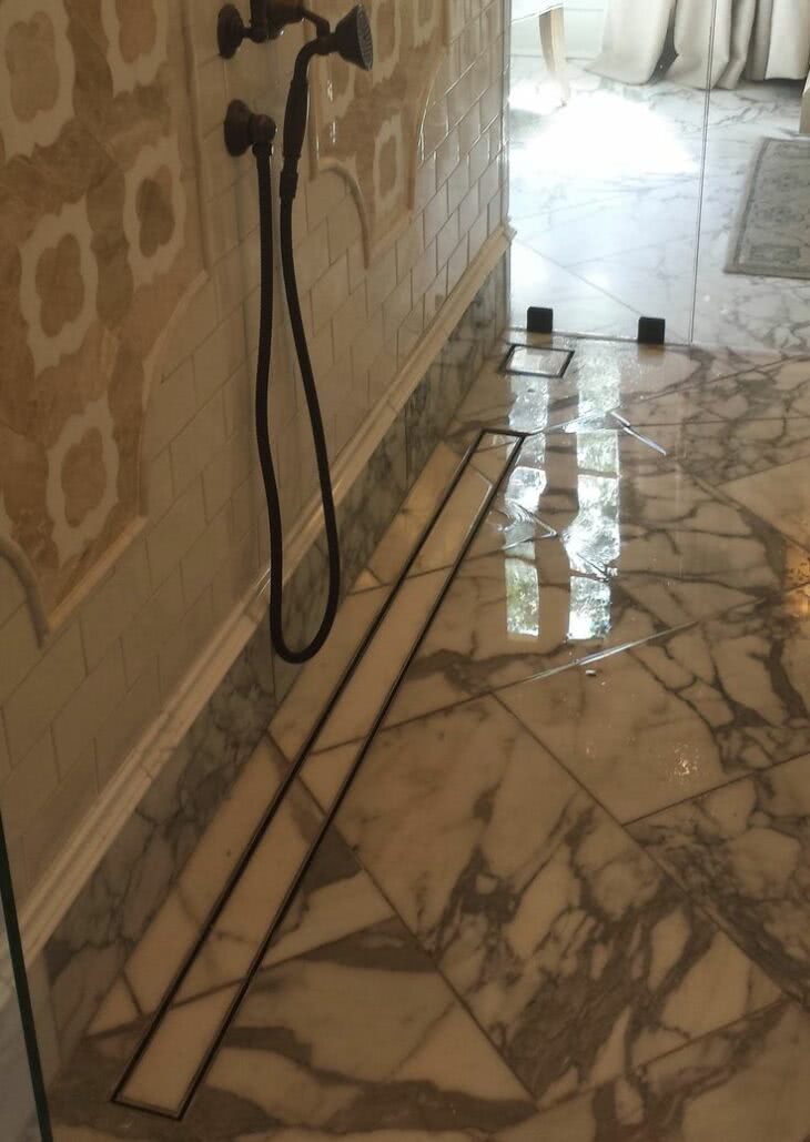 LUXE Linear Drains Introduces Modular Tile Insert Drain Kit - KB resource