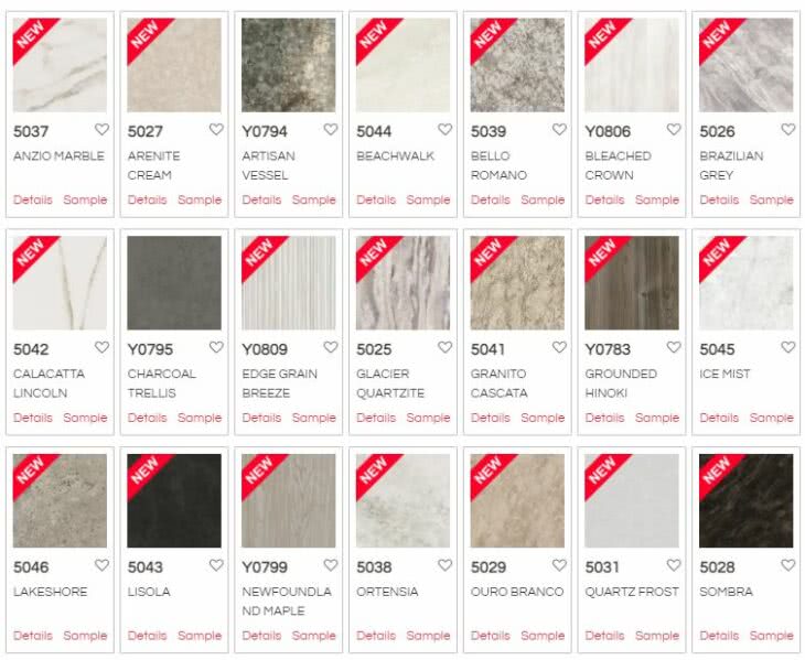 Wilsonart® HPL Stone Collection Bridges Residential and Commercial ...